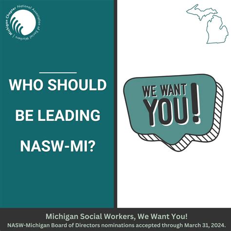 We Need You Social Workers Sought For The Nasw Michigan Board Of