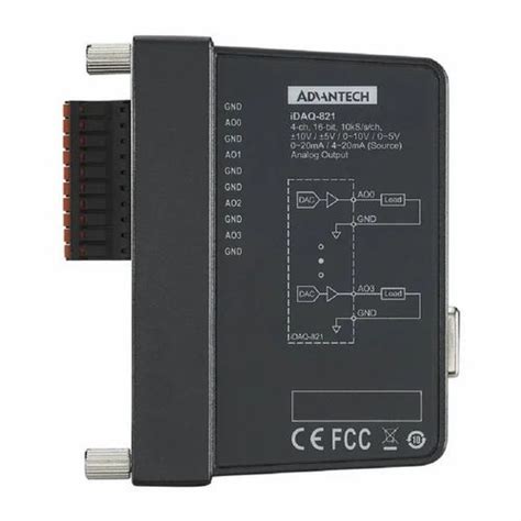 Advantech IDAQ Bit Ch Analog Output IDAQ Module For Industrial At In Jaipur