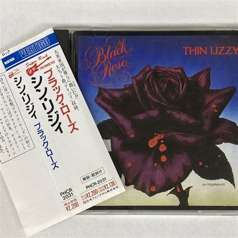 Yahoo オークション Hr1865 Cd Thin Lizzy Black Rose A Rock Legend