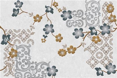 دکور دیوار طراحی کاشی دیوار دیجیتال تزئین کاشی های دیواری روی سنگ مرمر