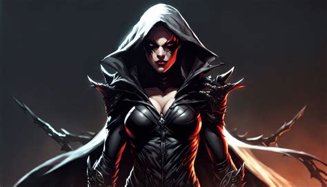 A Female Spawn Dark Hero By Musclefan1988 On Deviantart