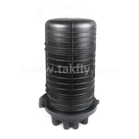 Fttx Cable Optic Fiber Closure Splice Enclosure With 4 Cable Port Fiber