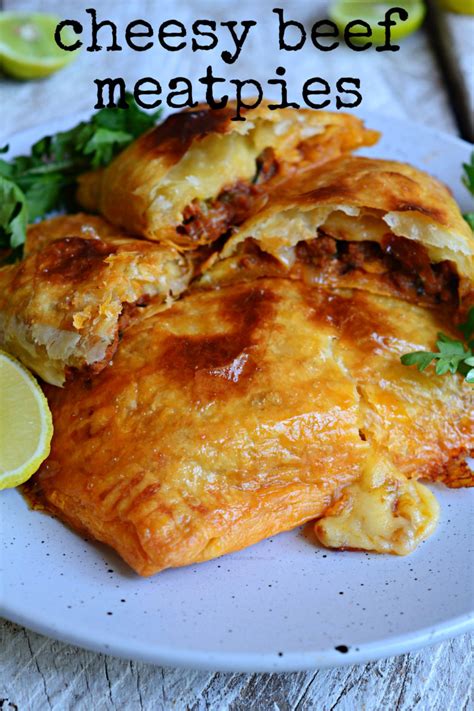 Cheesy Beef Meat Pies