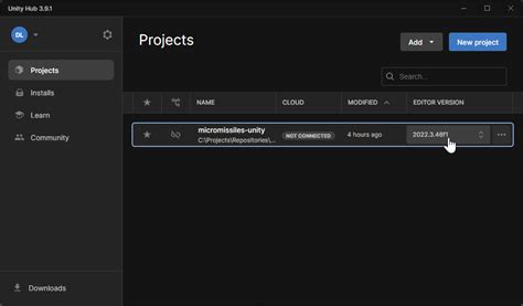Development Guide Micromissiles Unity