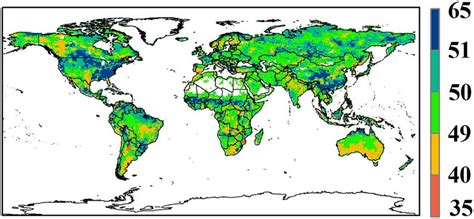 Shows The Spatial Pattern Of Multiyear Average Q 10 Derived From Gcas
