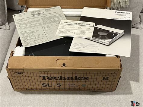 Technics SL 5 Linear Tracking Turntable Photo 4961792 US Audio Mart