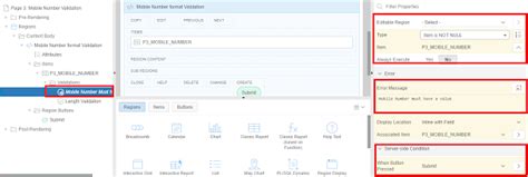 Mobile Number Format Validation In Oracle Apex Javainhand Tutorial