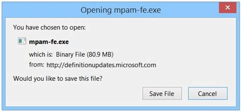 Update Windows Defender Manually On Windows 1087