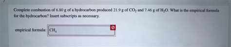 Solved An Unknown Compound Contains Only C H And O Chegg Com