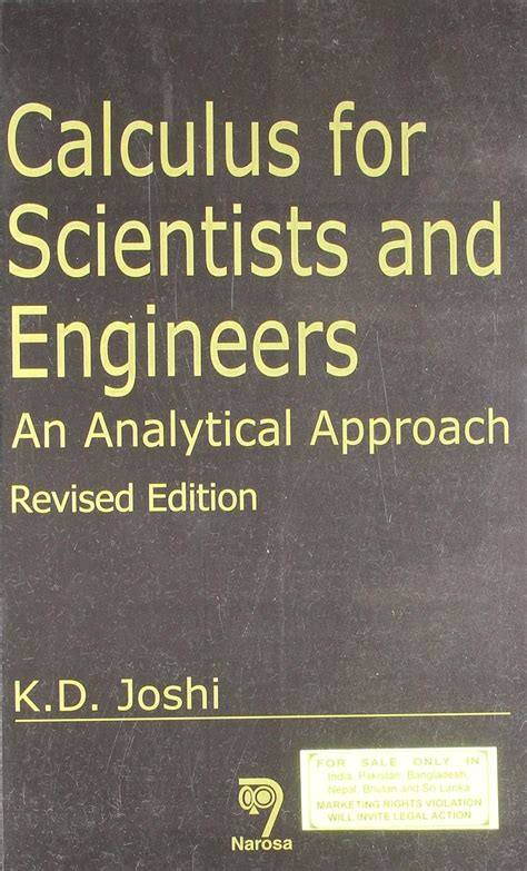 Buy Calculus For Scientists Engineers Book Online At Low Prices In India Calculus For
