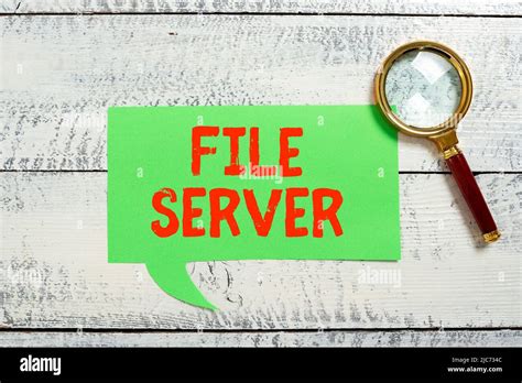 Conceptual Caption File Server Internet Concept Device Which Controls