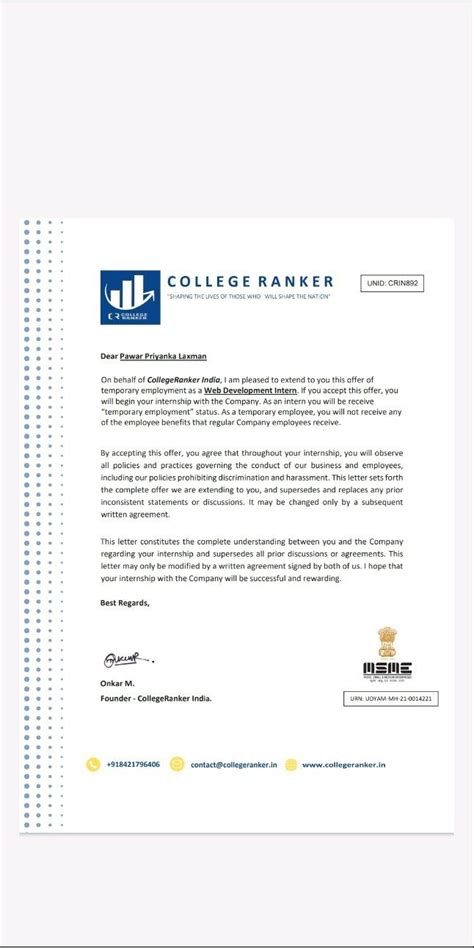 Priyanka Pawar On Linkedin Collegeranker India