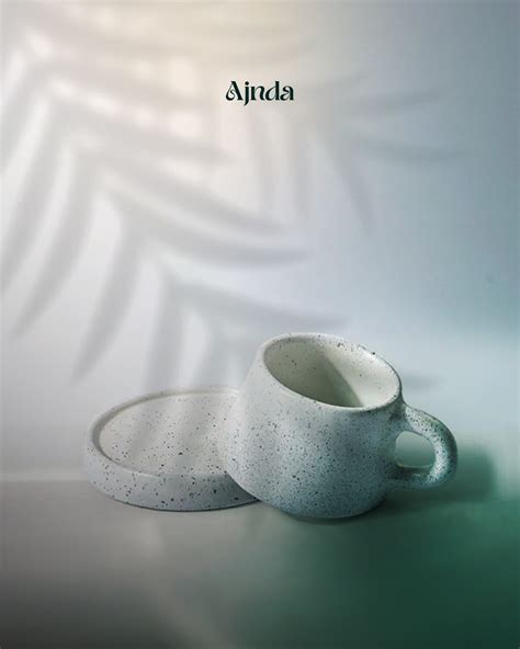 Coffee Mug With Coster Ajnda Store