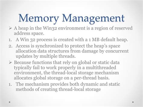 Windows 7 Architecture Pptx Operating Systems Computer Software