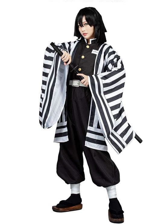 Cosfun Women S Iguro Obanai Cosplay Costume Kimono Outfit South Africa Ubuy