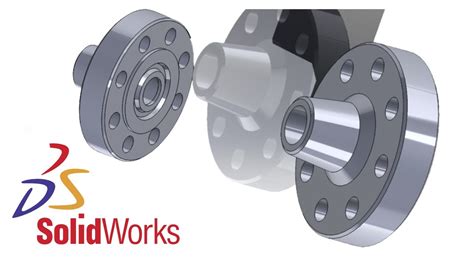 Solidworks Flange Modelling Youtube Solidworks Flange Modelling Youtube