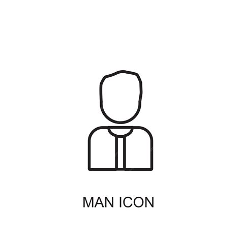 Premium Vector Man Vector Icon Icon