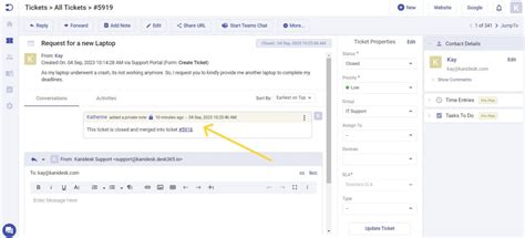 Merge Duplicate Tickets In Desk365 Desk365