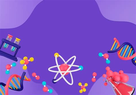 Premium Psd Science Background With Laboratory Equipment