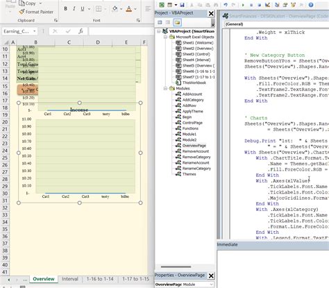 Excel Script To Position Chart Misaligns When Sheet Isn T Active Stack Overflow