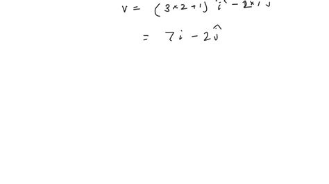 Solved A Fluid Flow Can Be Described By 𝐕 { 3 X 1 𝐢 2 Y 𝐣} M S