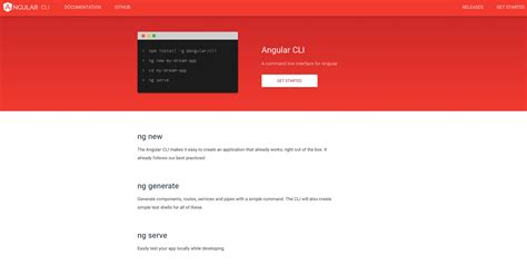 Запуск приложения angular с помощью angular cli всего за пару минут rgb