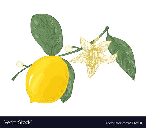 How To Draw A Lemon Tree We Actually Have Not One But Two Lemons In This Video Guide