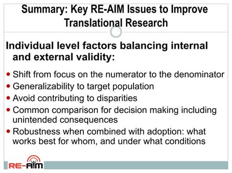 Planning Implementing And Evaluation Using The Re Aim Framework With Samantha Harden Phd
