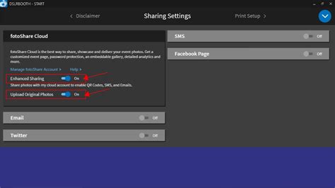 Settings Up Sharing Settings Version 7 Support