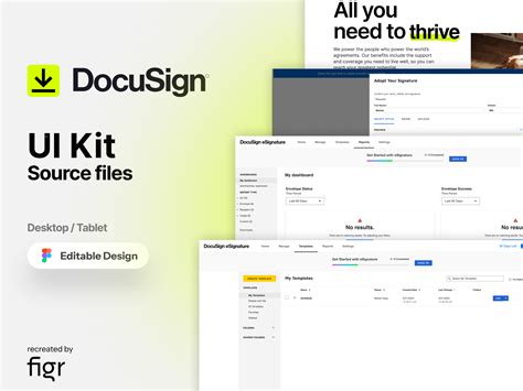 Docusign Web Ui Redesigned By Figr Design On Dribbble