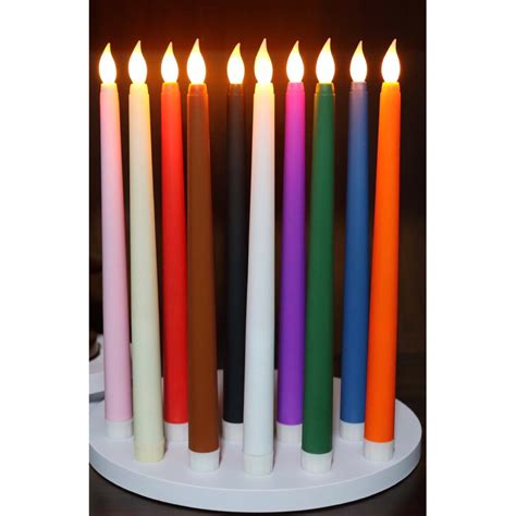 Jual Lilin Elektrik Led Kuning Body Putih PANJANG Sumbu Goyang SUMBU LURUS Lilin Elektrik