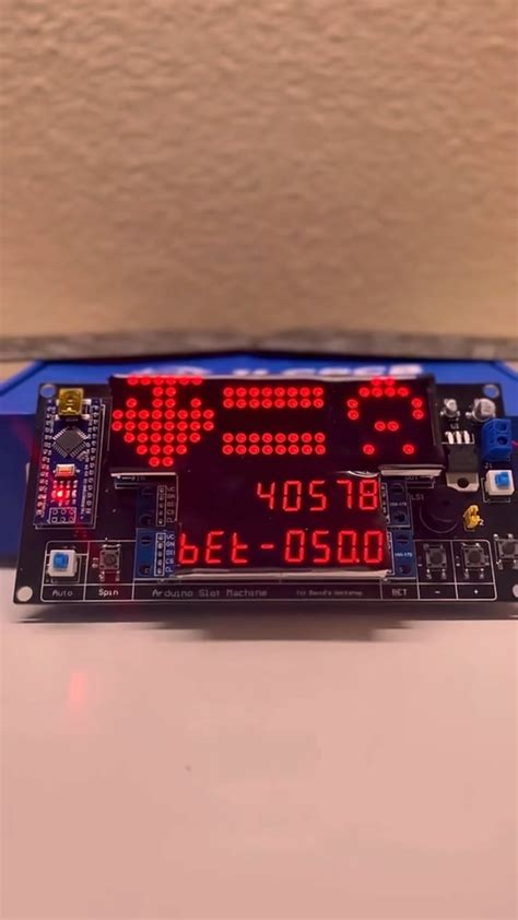 Arduino Slot Machine Made A Way To Add Credits Rarduinoprojects Arduino Slot Machine Made A Way To Add Credits Rarduinoprojects