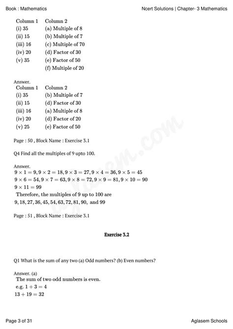 NCERT Solutions Class Maths Chapter Playing With Numbers Question Answer PDF AglaSem