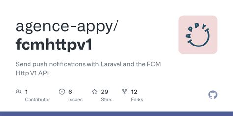 GitHub Agence Appy Fcmhttpv Send Push Notifications With Laravel And The FCM V API