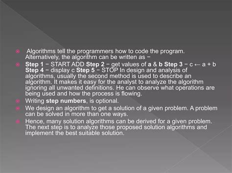 Data Structures Algorithms Basics Ppt
