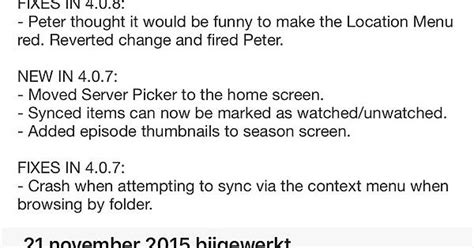 So The Plex App Just Got Updated Imgur