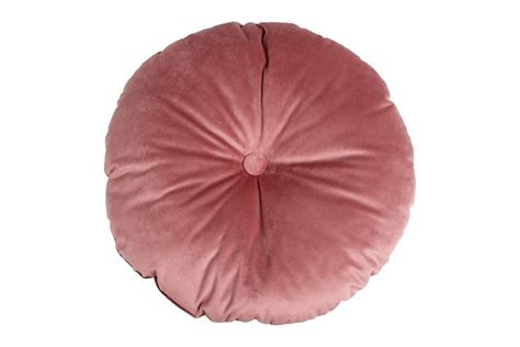 Vintodal Kudde 45x45 Cm Rund Sierkussens Kussens Roze Kussens