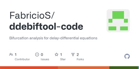 Github Fabricios Ddebiftool Code Bifurcation Analysis For Delay Differential Equations
