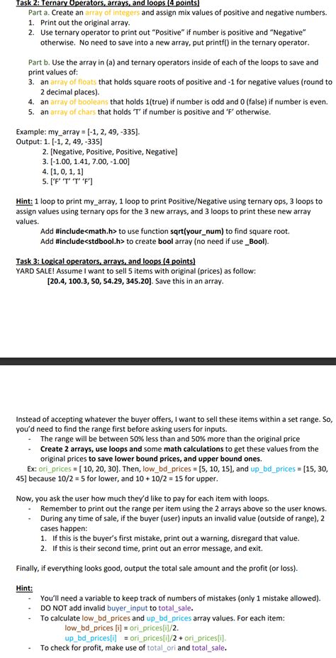 Solved Part A Create An Array Of Integers And Assign Mix Chegg