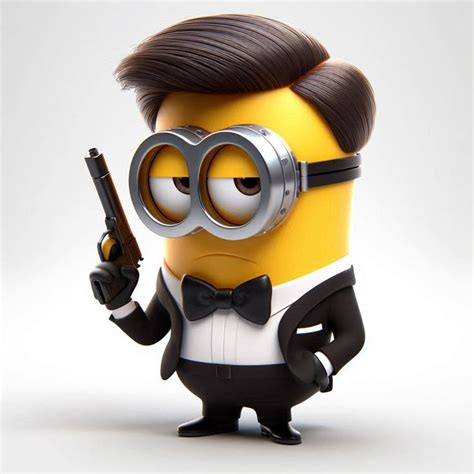 Minion 007 In 2025 Minions Minions Cartoon Minions Wallpaper