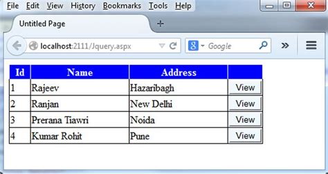 Displaying Records In Model Popup Using Jquery From Gridview