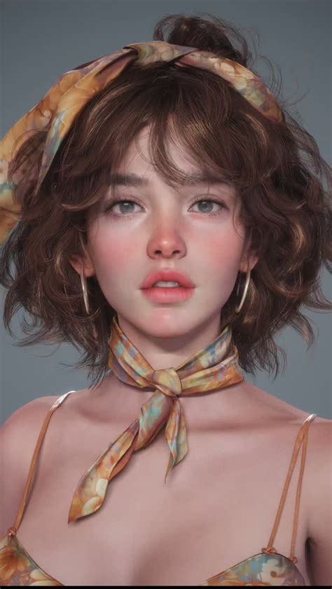 Maria Panifilova Photorealistic 3d Character Art By The Ianspriggs