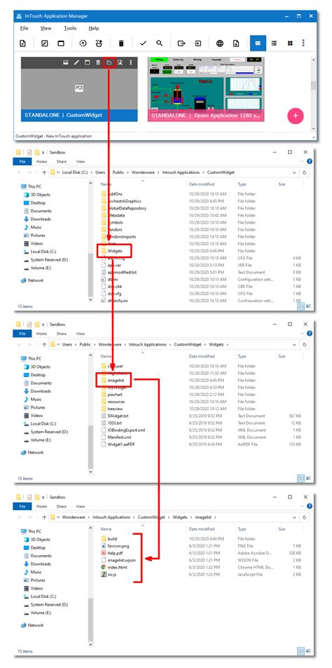 How To Create Html 5 Widgets In Aveva Edge And Use It In Intouch Hmi