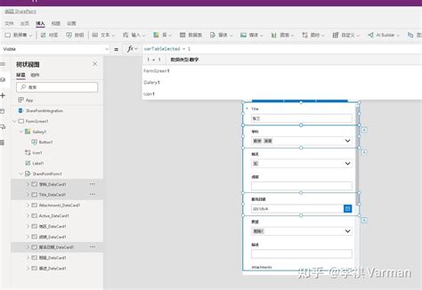 Power Apps 画布应用 入门教程 第十八章 选项卡式表单窗体控件 知乎