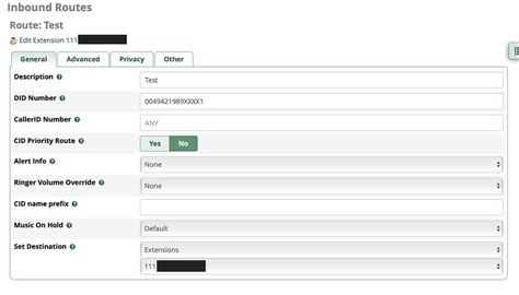 Specific Inbound Routes Wont Work What Am I Missing Configuration Freepbx Community Forums