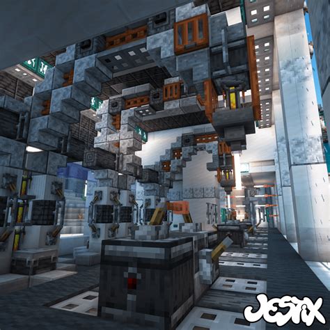 Robot Assembly Line Factory Rminecraftbuilds