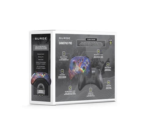 Surge Wireless Pro Controller For Nintendo Switch Pc Steam Deck Android And Ios Pillars Of