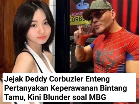Jejak Deddy Corbuzier Enteng Pertanyakan Keperawanan Bintang Tamu Kini