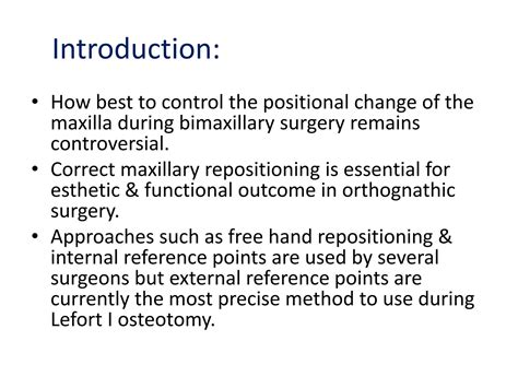 Solution Predictability Of Maxillary Repositioning During Bimaxillary