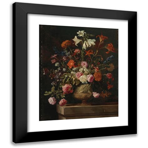 Mario Nuzzi 15x18 Black Modern Framed Museum Art Print Titled Lilies